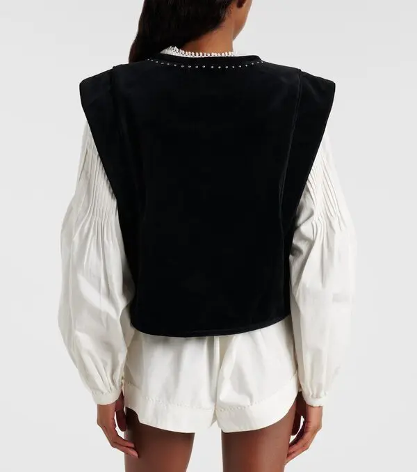 Isabel Marant Étoile Poppy Embellished Vest