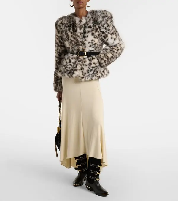 Isabel Marant Étoile Bahria Leopard-print Jacket - Multicoloured