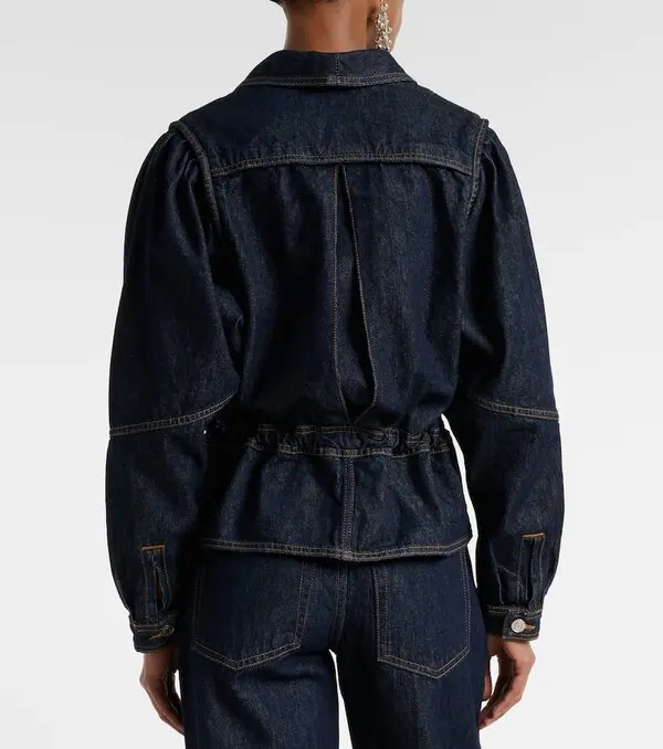 Isabel Marant Dolie Denim Jacket - Blue