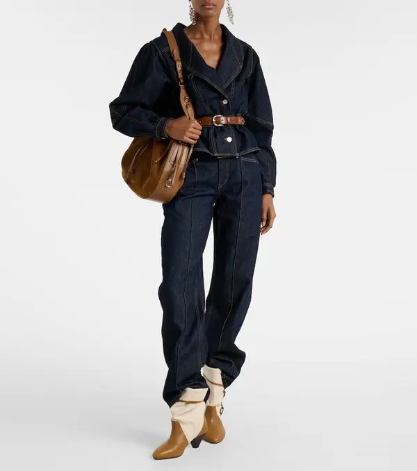 Isabel Marant Étoile Dolie Denim Jacket - Blue