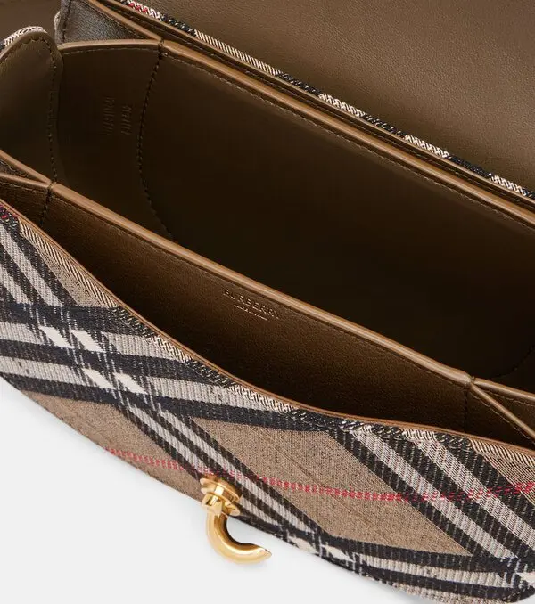 Burberry Bridle Check Small Crossbody Bag
