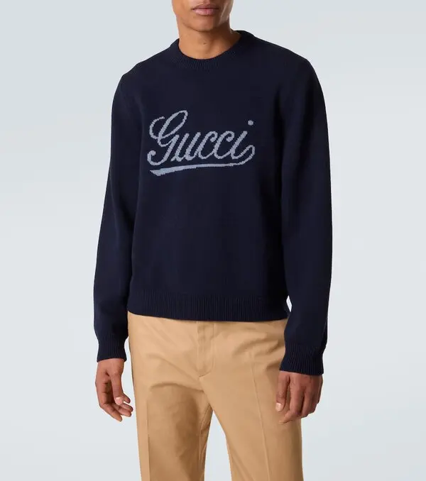 Gucci Logo Wool Sweater