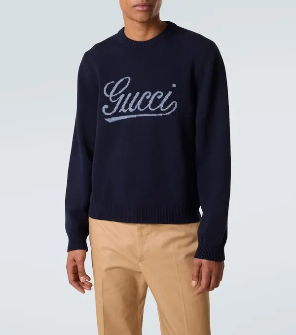 Gucci Logo Wool Sweater