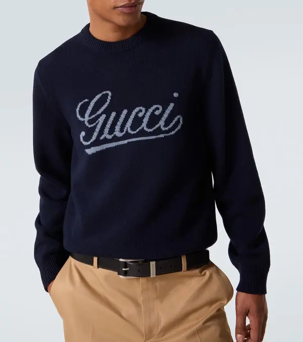 Gucci Logo Wool Sweater