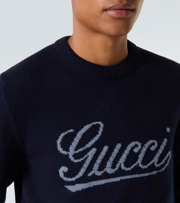 Gucci Logo Wool Sweater