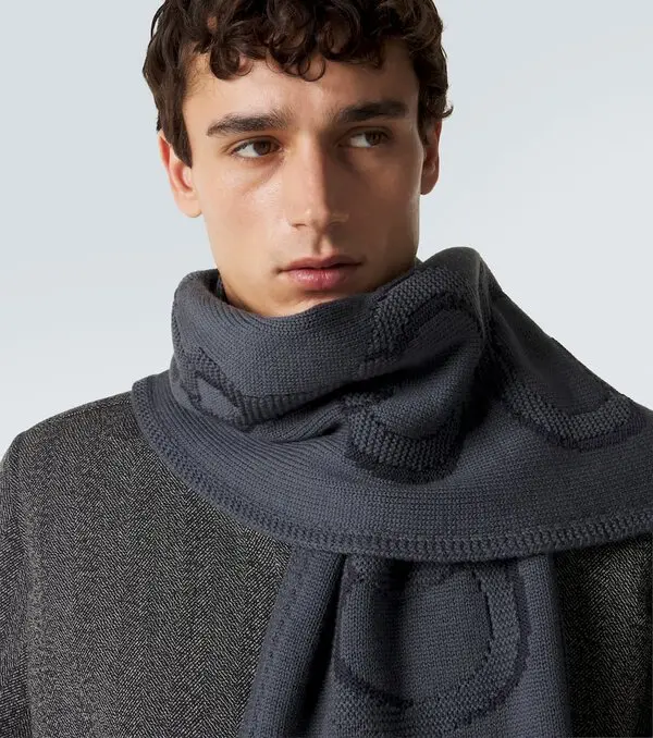 Gucci Horsebit Wool Scarf