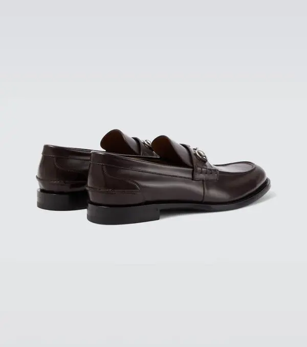 Gucci Horsebit Leather Loafers