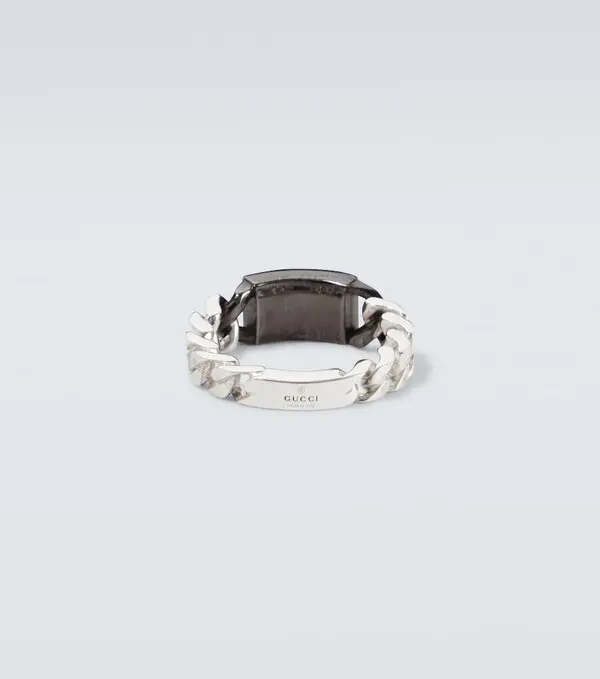 Gucci Interlocking G Sterling Ring