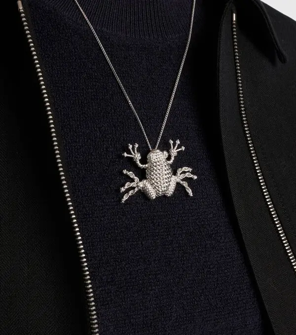 Loewe Frog Pendant Necklace