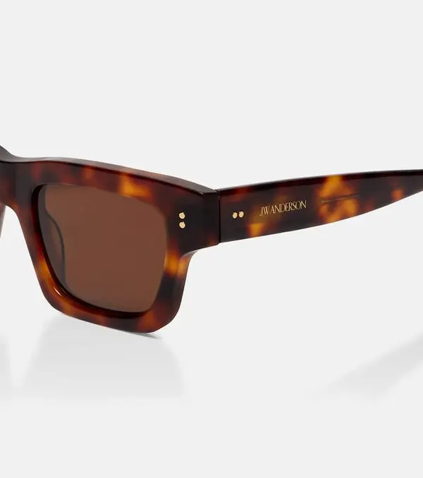 JW Anderson Rectangular Sunglasses - Brown
