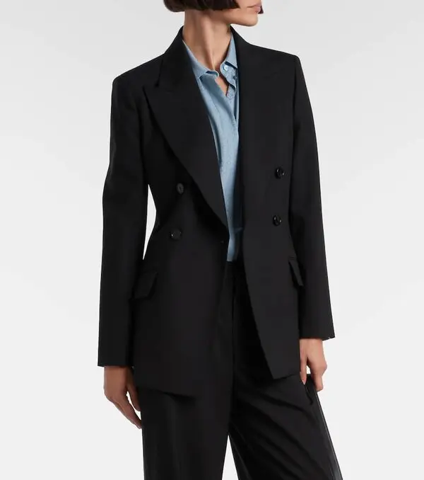 Gucci Double-breasted Wool Blazer