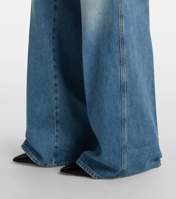 Gucci Horsebit Mid-rise Flared Jeans