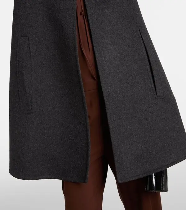 Gucci Caban Horsebit Wool Cape
