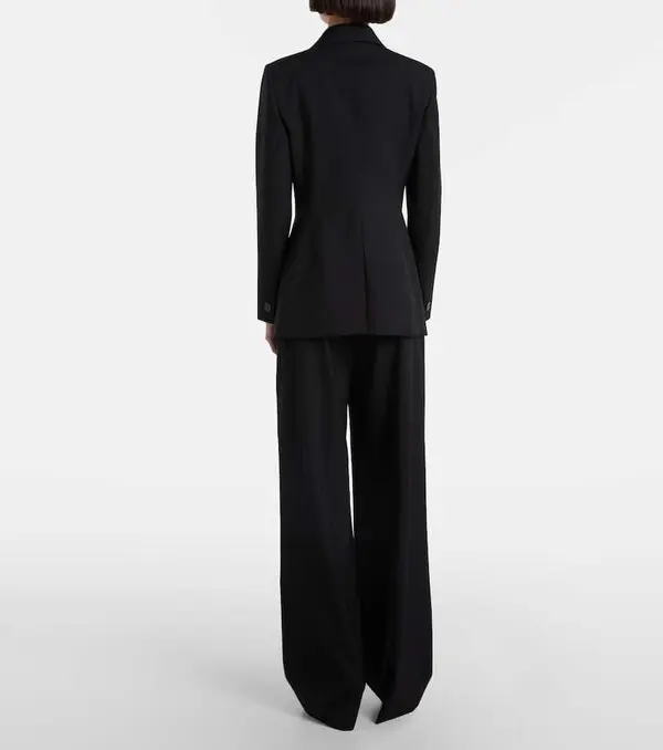 Gucci High-rise Wool Straight Pants