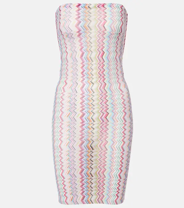 Missoni Strapless Mini Dress