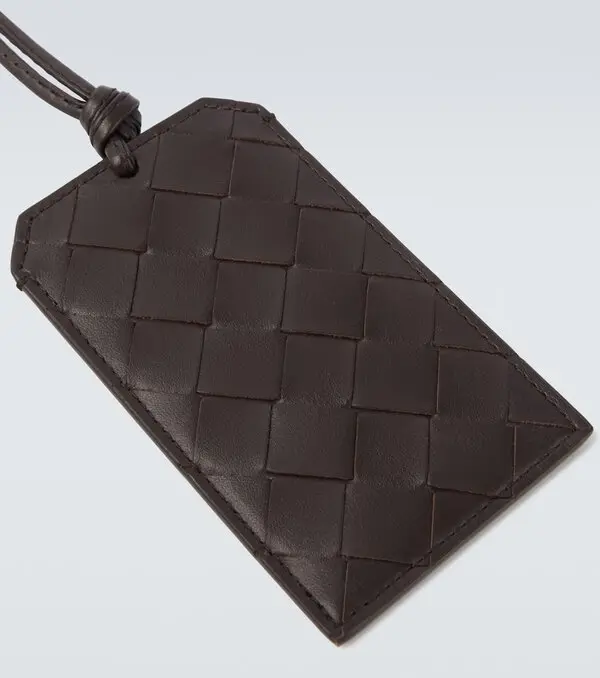 Bottega Veneta Intrecciato Leather Badge Holder