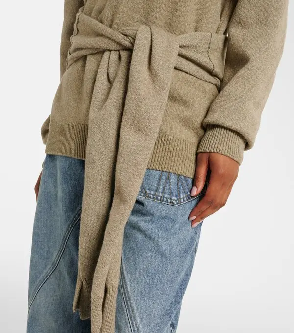 JW Anderson Wool And Cotton Sweater - Green