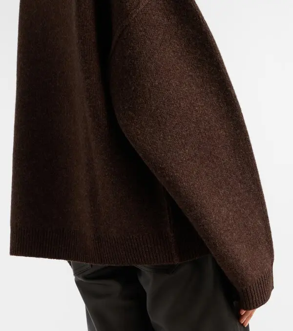 JACQUES WEI Embroidered Merino Wool Sweater