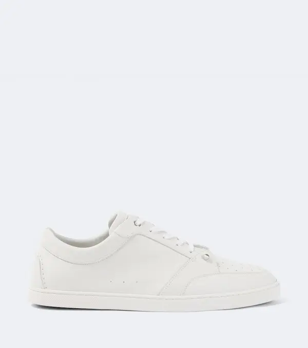 CHRISTIAN LOUBOUTIN Chambelisneak Leather Sneakers - White
