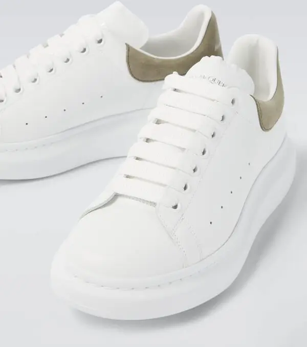 Alexander McQueen Oversized Leather Sneakers