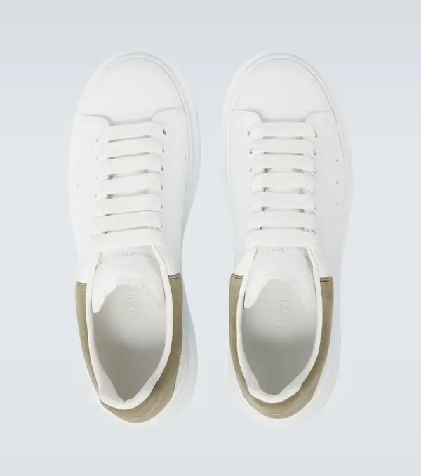 Alexander McQueen Oversized Leather Sneakers