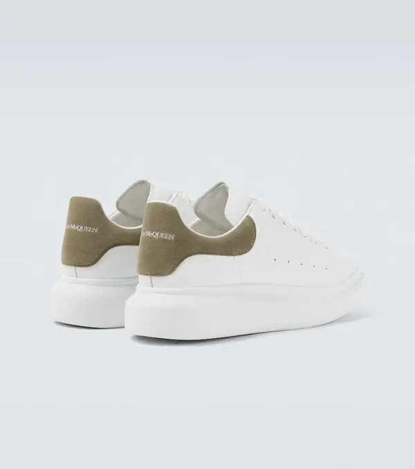 Alexander McQueen Oversized Leather Sneakers
