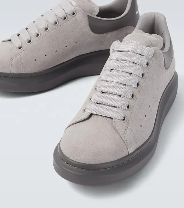 Alexander McQueen Oversized Suede Sneakers