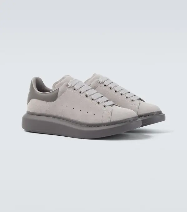 Alexander McQueen Oversized Suede Sneakers