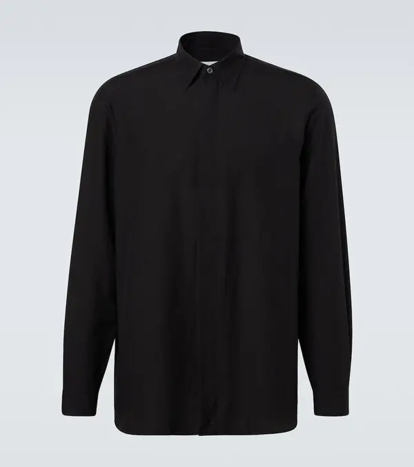 LARDINI Tencel And Linen Shirt