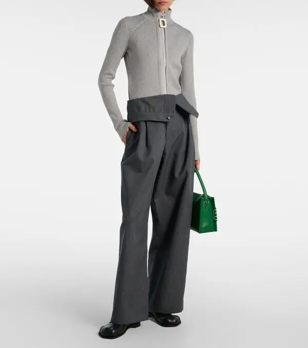 JW Anderson Calf Leather Loafers - Black