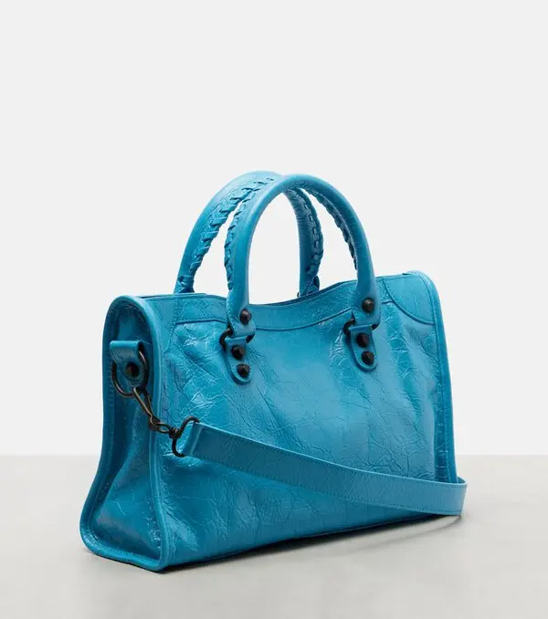Balenciaga Le City Small Leather Tote Bag