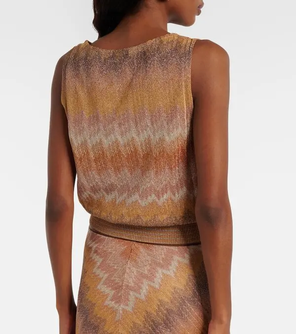 Missoni Zigzag Lame Top