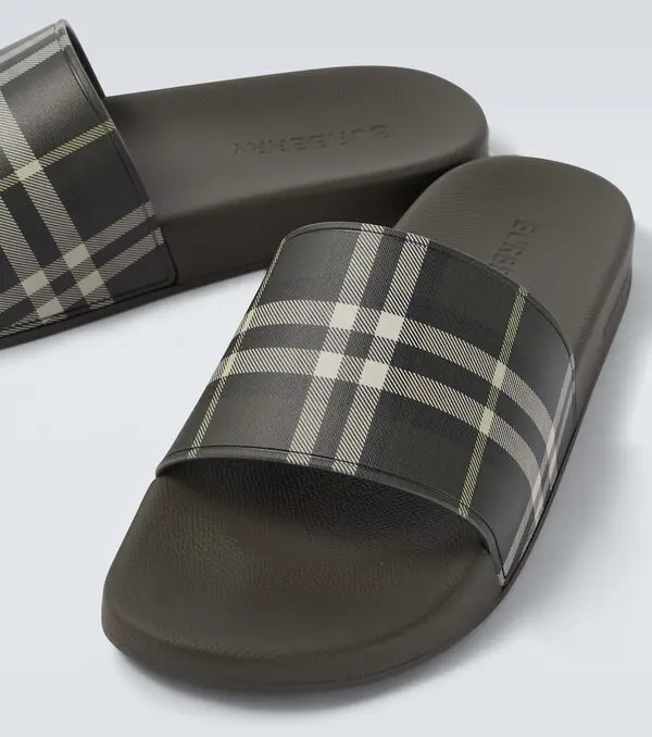 Burberry Slides - Grey