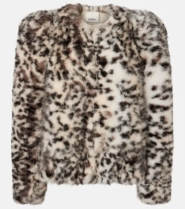 Isabel Marant Étoile Bahria Leopard-print Jacket - Multicoloured