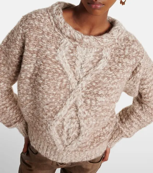 Isabel Marant Étoile Dorota Alpaca-blend Sweater - Neutrals