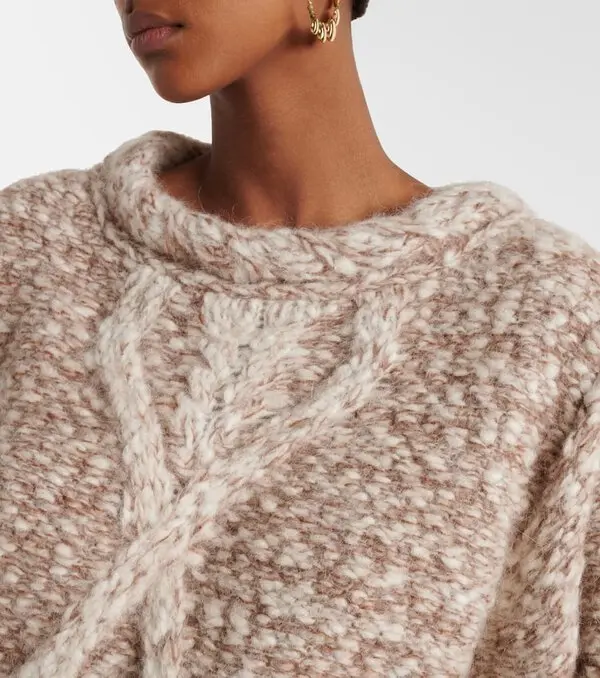 Isabel Marant Étoile Dorota Alpaca-blend Sweater - Neutrals