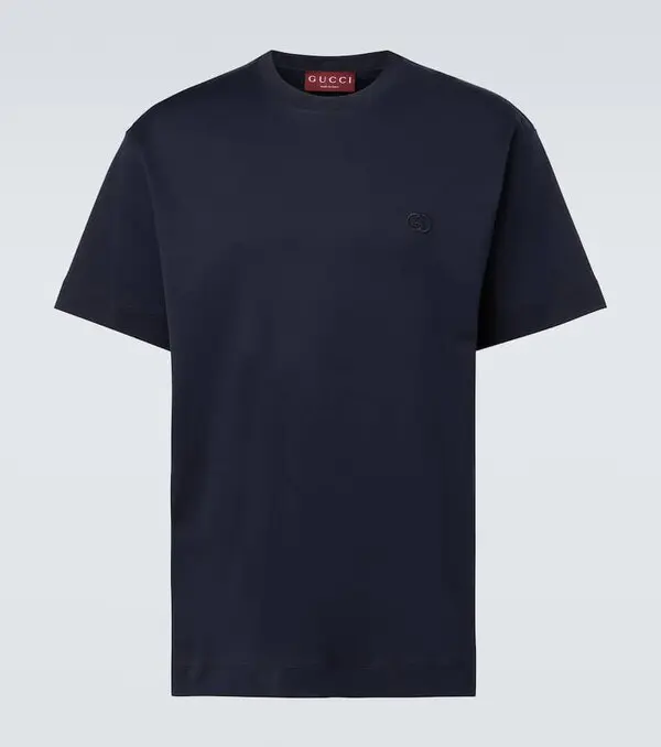 Gucci Interlocking G Cotton Jersey T-shirt