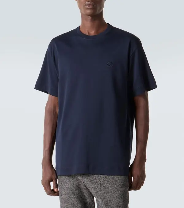 Gucci Interlocking G Cotton Jersey T-shirt