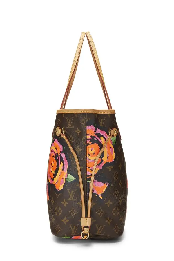 LOUIS VUITTON Stephen Sprouse X Monogram Roses Tote - Brown