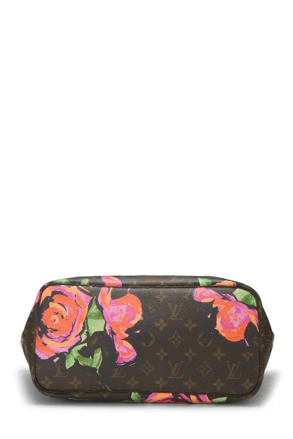 LOUIS VUITTON Stephen Sprouse X Monogram Roses Tote - Brown