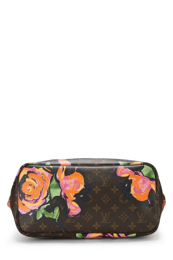 LOUIS VUITTON Stephen Sprouse X Monogram Roses Tote - Brown