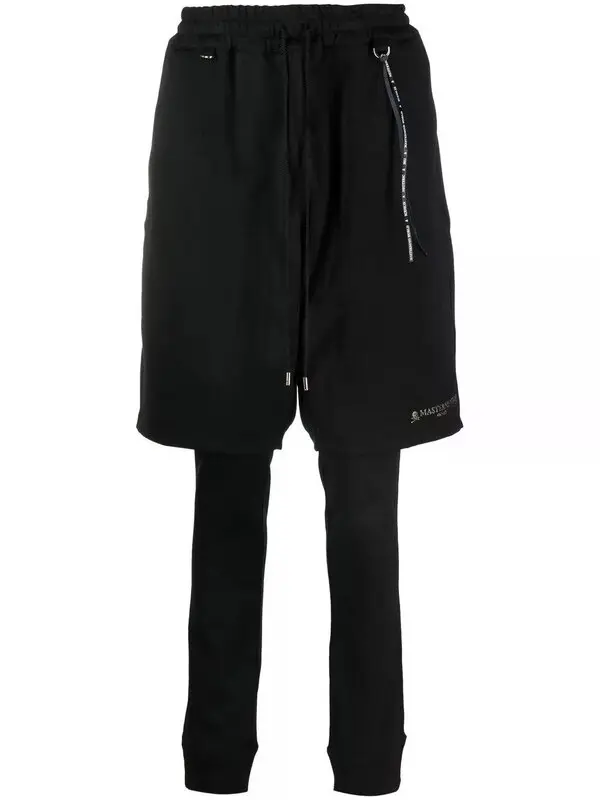 MASTERMIND WORLD Layered Leggings Deck Shorts