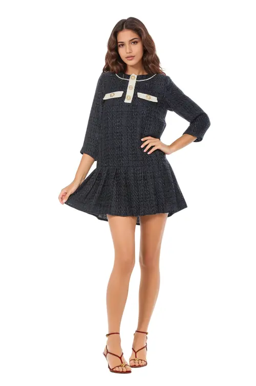 ALEXIA ADMOR Sabine Dress - Navy