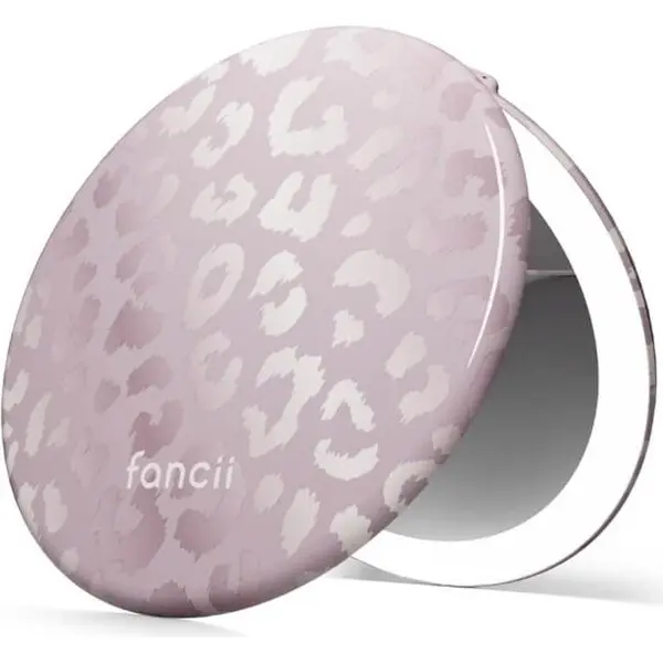FANCII Taylor Led Compact Mirror - Cosmic Leopard