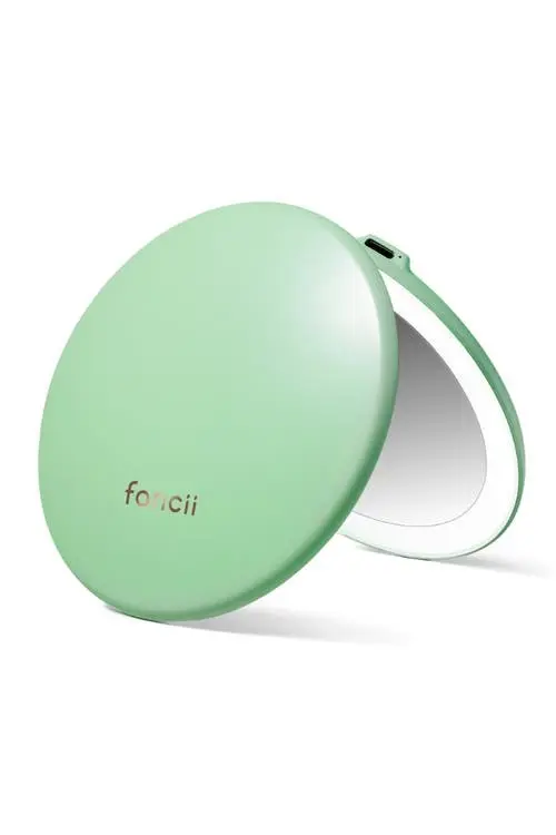 FANCII Taylor Led Compact Mirror - Mint Green