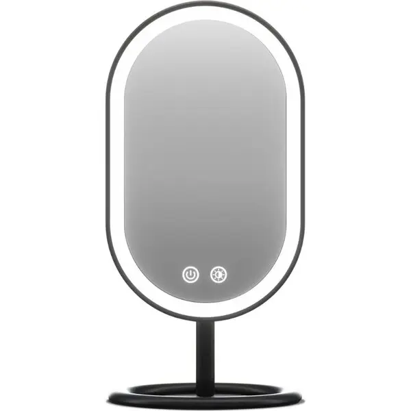 FANCII Vera Lighted Vanity Mirror - Black