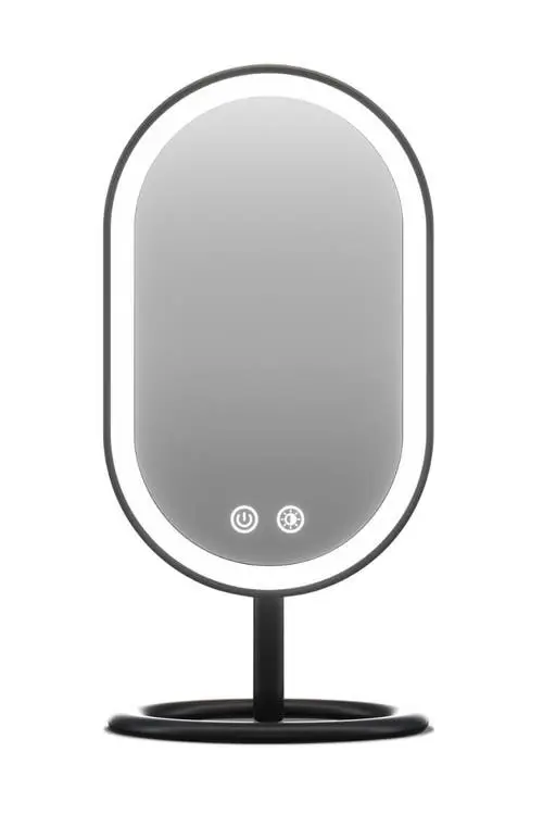 FANCII Vera Lighted Vanity Mirror - Black