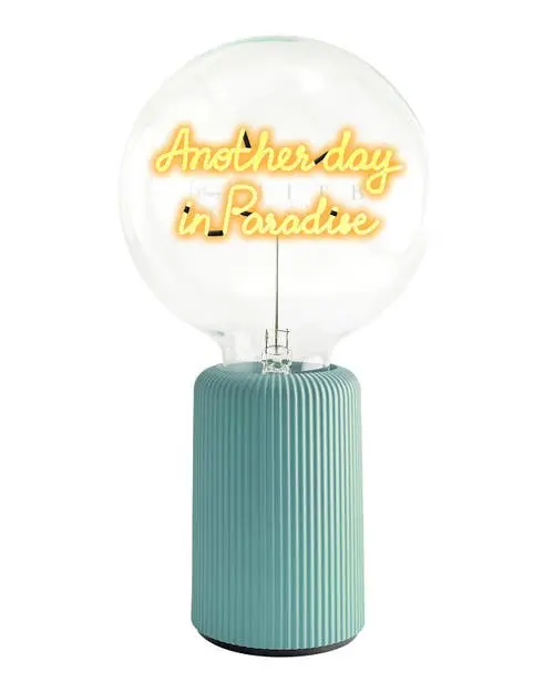 MITB Another Day In Paradise Portable Table Lamp - Blue