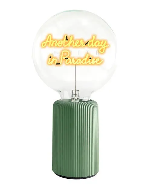 MITB Another Day In Paradise Portable Table Lamp - Olive