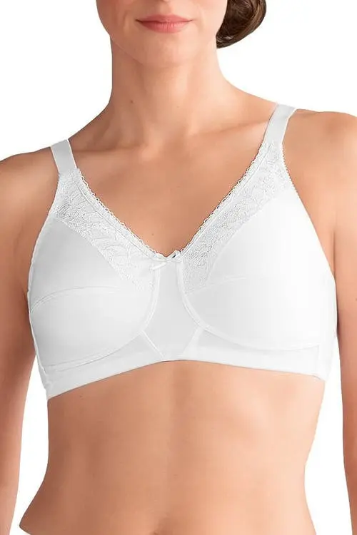 AMOENA Nancy Wire-free Bra - White
